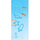 Ledeez 6ft DIY Bendable Blue LED Light Strip Battery Powered for Room ...