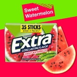 Extra Sweet Watermelon Back To School Sugar Free Chewing Gum - 35 Stick ...