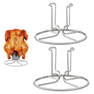Bayou Classic 0880PDQ Beer Can Chicken Rack Stainless Steel - Walmart.com