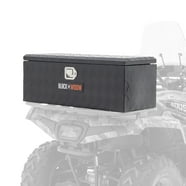 Costway ATV UTV Steel Cargo Hunting Rear Drop Basket Rack: Durable ...