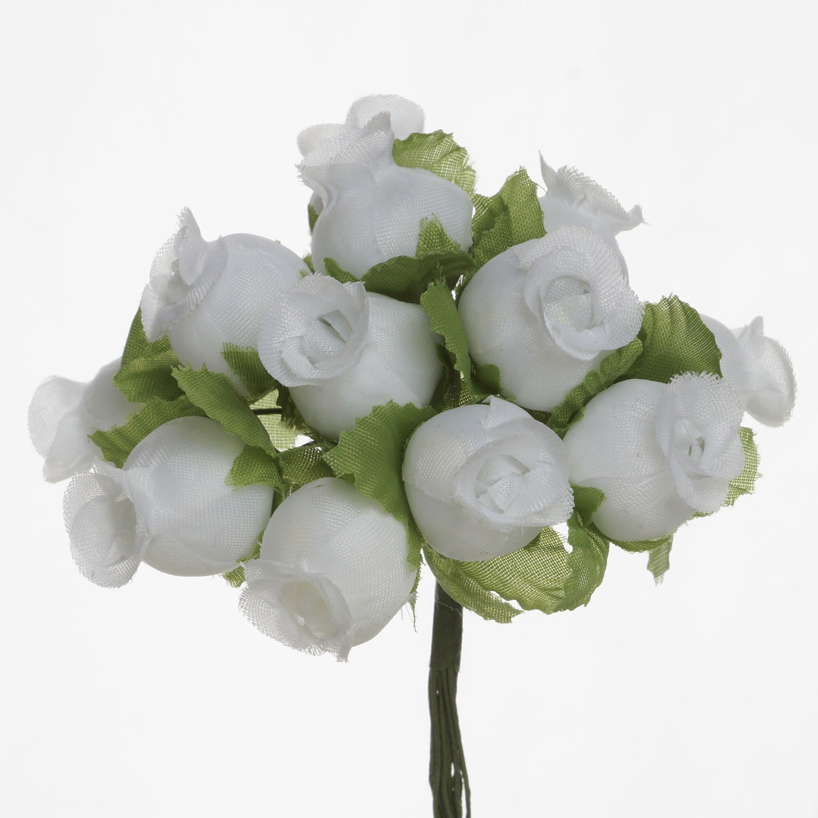 BalsaCircle 144 Mini Craft Rose Buds White - Walmart.com