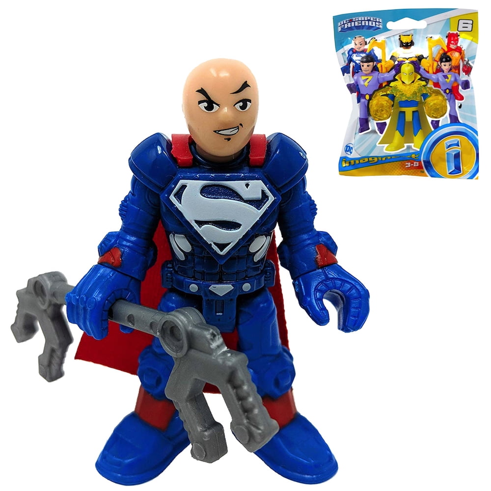 Toys And Hobbies Imaginext Dc Super Friends Superman Lex Luthor Figure Series 6 Sealed Pack