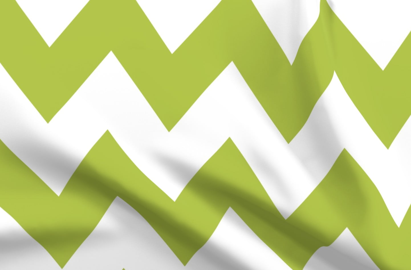 Lime Green Chevron Pattern