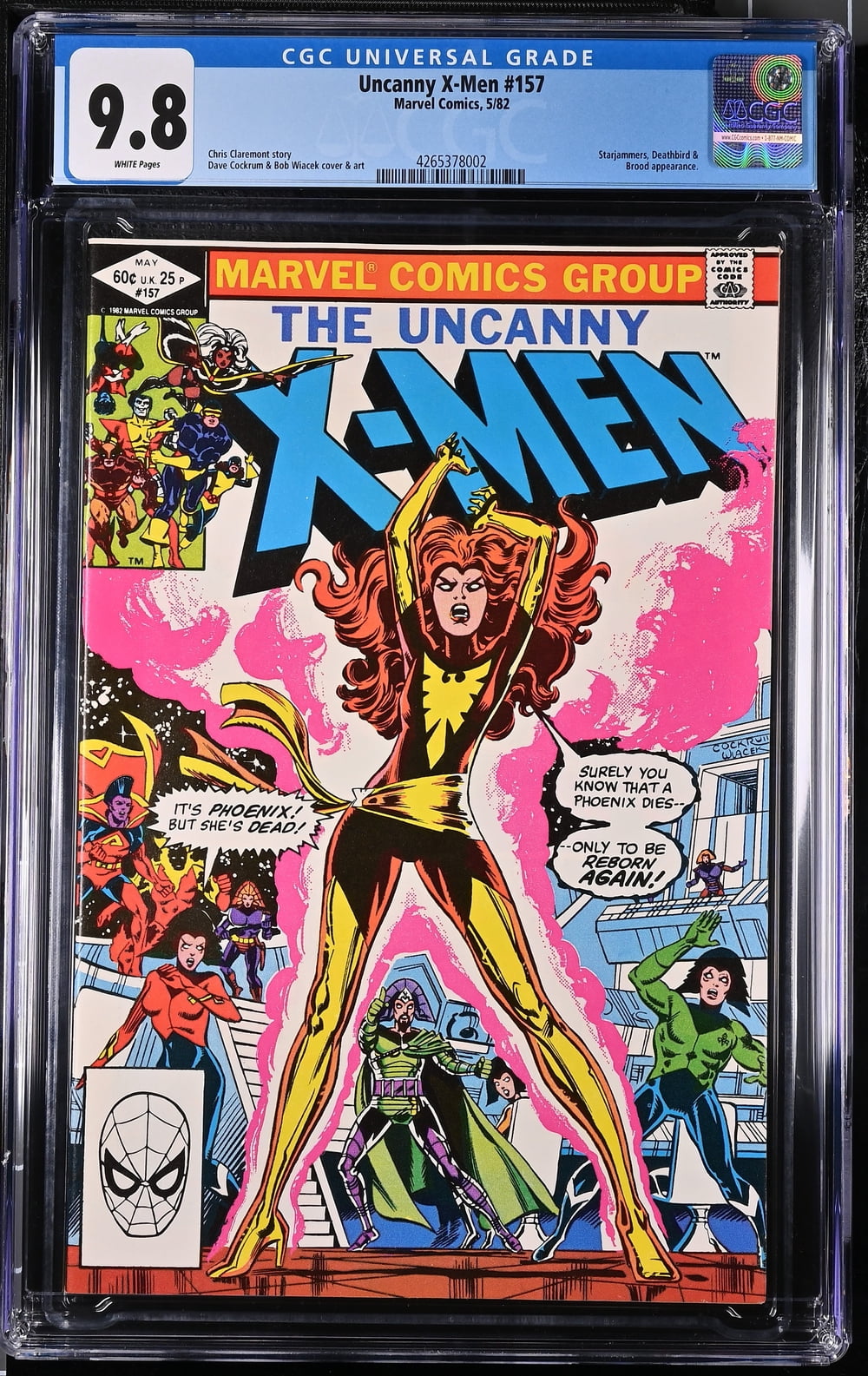 Uncanny X-Men #157 - CGC 9.8 Comic Book - Walmart.com