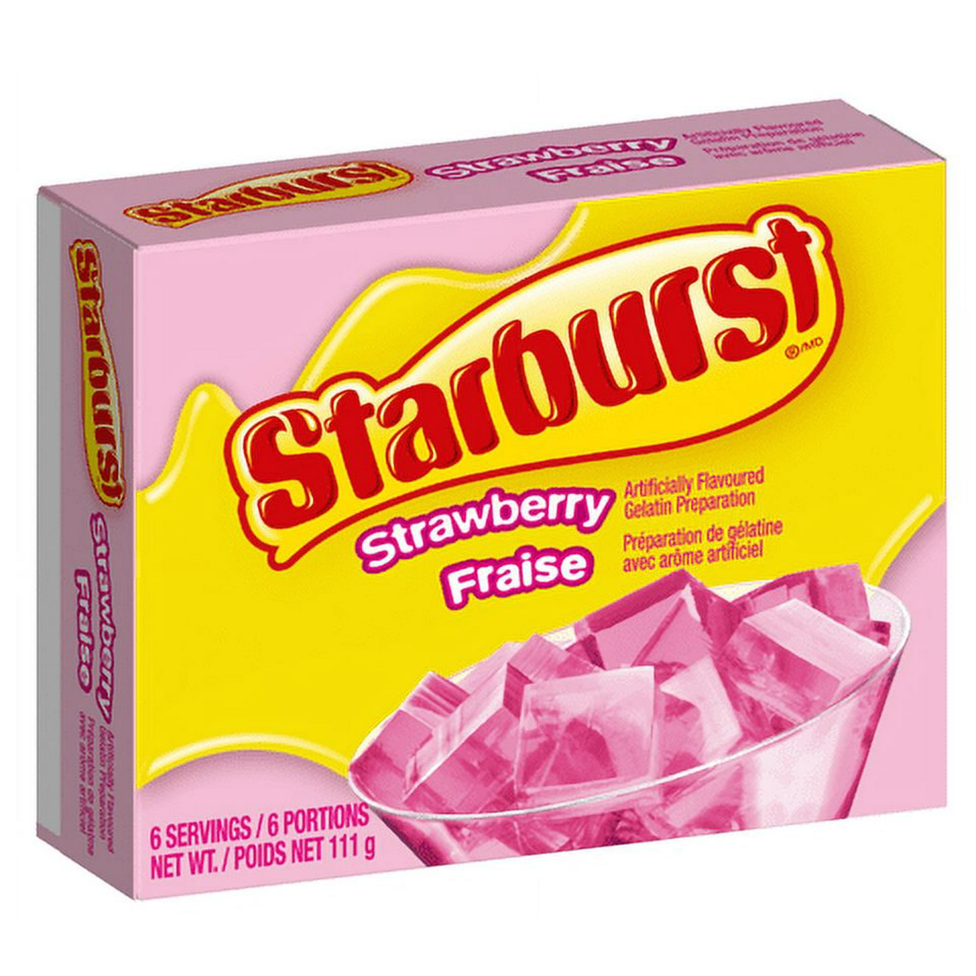 Click here for Starburst Strawberry Gelatin prices