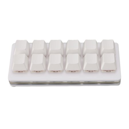 12 Keys One Handed Macro Keyboard, USB Type C Wired Programmable Keypad ...