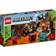 LEGO Minecraft The Nether Bastion Battle Toy (21185), Age 8+, with TNT ...