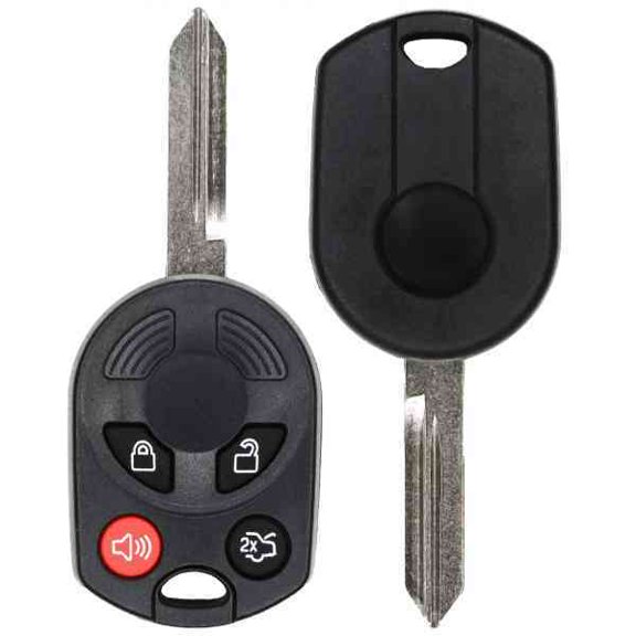 KeylessOption Keyless Entry Remote Fob Uncut Car Ignition Key For Ford ...