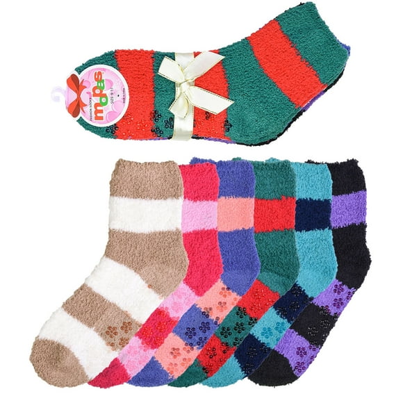 Womens Warm Fuzzy Socks