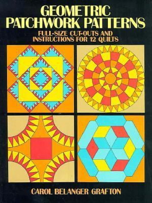 Pre-Owned Geometric Patchwork Patterns: Full-Size Cut-Outs and ...