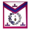 Grand Officers Mark English Regulation Apron - Pink & Blue Hand ...