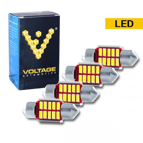 Voltage Automotive DE3175 3175 LED Bulb For Car License Plate Light ...