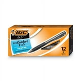 Bu3 Ballpoint Pen, Retractable, Bold 1 Mm, Black Ink, Black Barrel ...