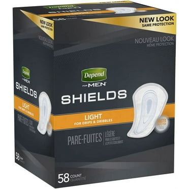 Depend Extra Absorbent Adult Inserts, Incontinence Guards for Men ...
