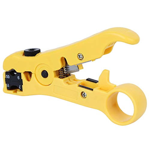 Cable Prep CPT-6590-1S Drop Cable/Coax Cable Stripper, RG6/RG59 ...