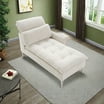 Aukfa 65 Inch Chaise Lounge Indoor, Corduroy Deep Seat Sofa Chair with ...