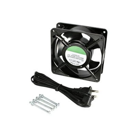 StarTech.com 120mm Axial Rack Muffin Fan for Server Cabinet - 115V - AC ...