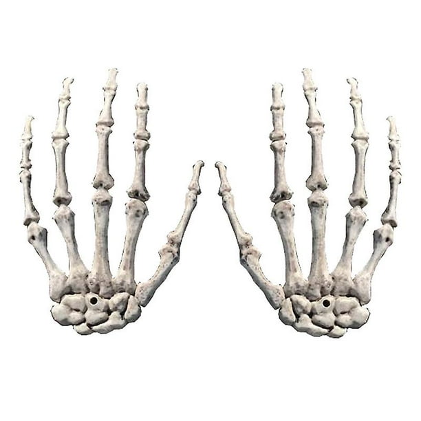 Halloween Skeleton Hands Realistic Life Size Halloween Witch Skeleton ...