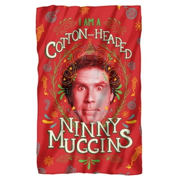 "Elf Movie Christmas Cartoon Characters Fleece Throw Blanket, Buddy the ...