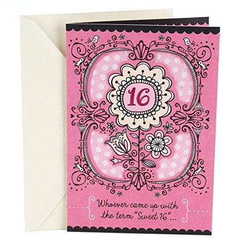 16th Birthday Card Messages