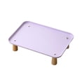 Fzaqwen Raised Pet Feeder Stand Pet Food Feeding Station Cat Bowl Stand ...
