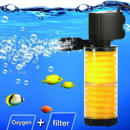 Aquarium Internal Filter, Submersible Filter Internal Filter Pump ...