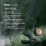 LELO HUGO 2 Remote Prostate Massager 8 Settings with Wireless Remote ...