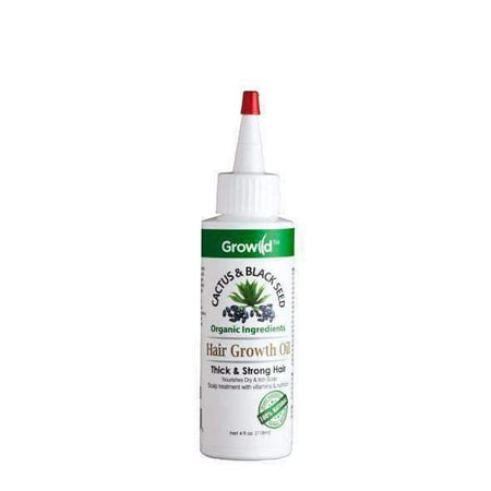 Growild Cactus & Black Seed Hair Growth Oil | Walmart Canada