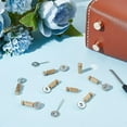 8Pcs 2 Styles DIY Leathercraft Locking Pins Brass Hand Sewing Position ...