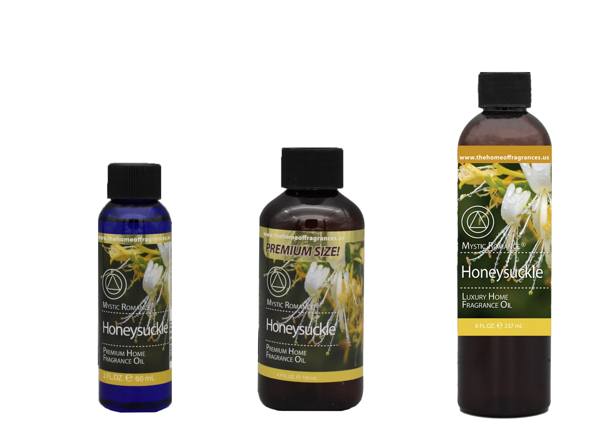Mystic Romance Premium Home Fragrance Oil Scent HONEYSUCKLE SET 8FL ...