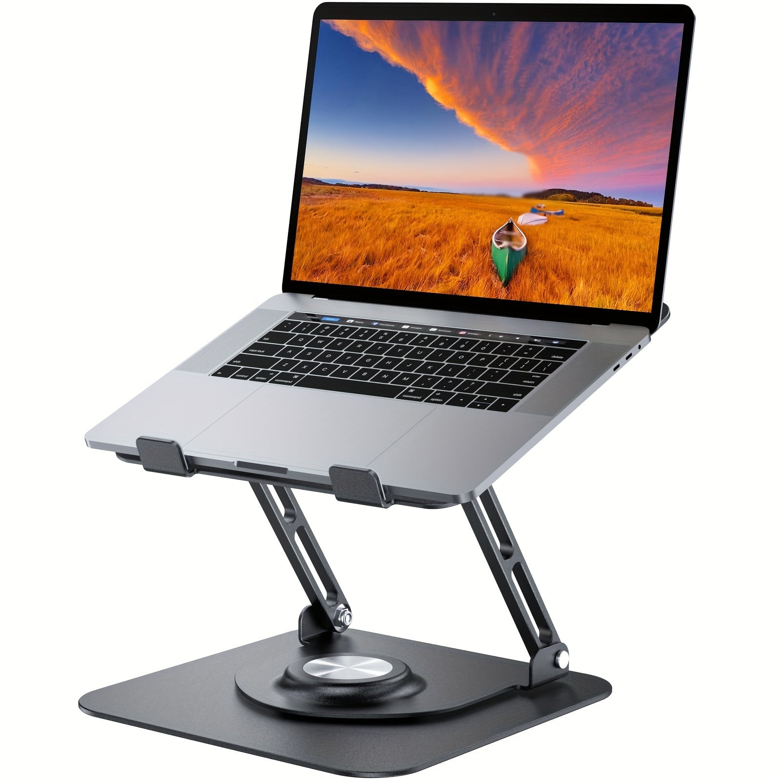 Click here for Addfst Adjustable Ergonomic Laptop Stand - 360° Ro... prices
