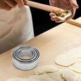 Dough Set Stainless Steel Round Dumpling Skin Wrapping Dumpling Skin ...