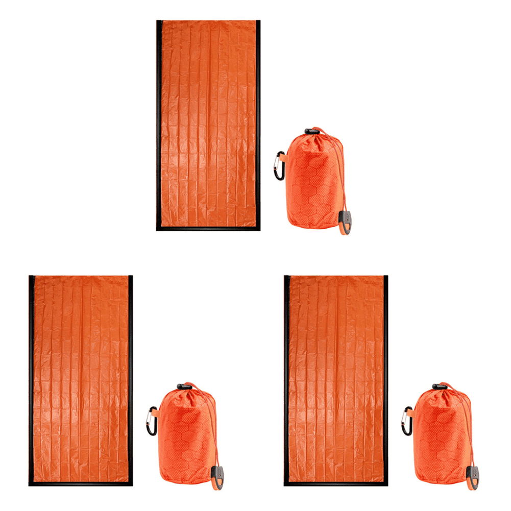 Saco Dormir Emergencia Térmico Impermeable Saco Vivac Manta ...