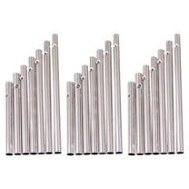 OUNONA DIY Silver Wind Chimes Kit with 30 Aluminum Tubes in 5 Different ...