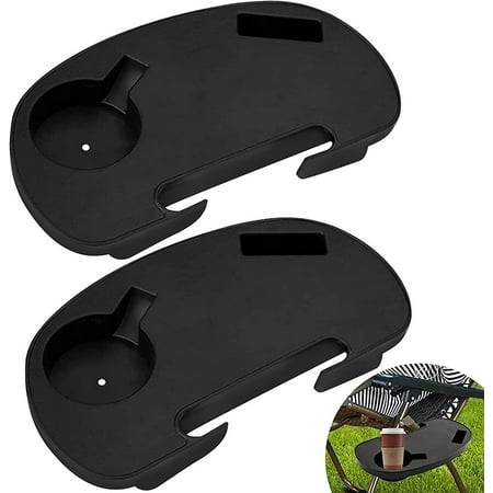Drinks Holder, 2 Pack Chair Cup Holder, Drink Holder Chair Table Tray ...