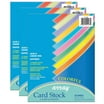 Pacon Colorful Card Stock Assortment, 10 Colors, 8-1/2" x 11", 250 ...