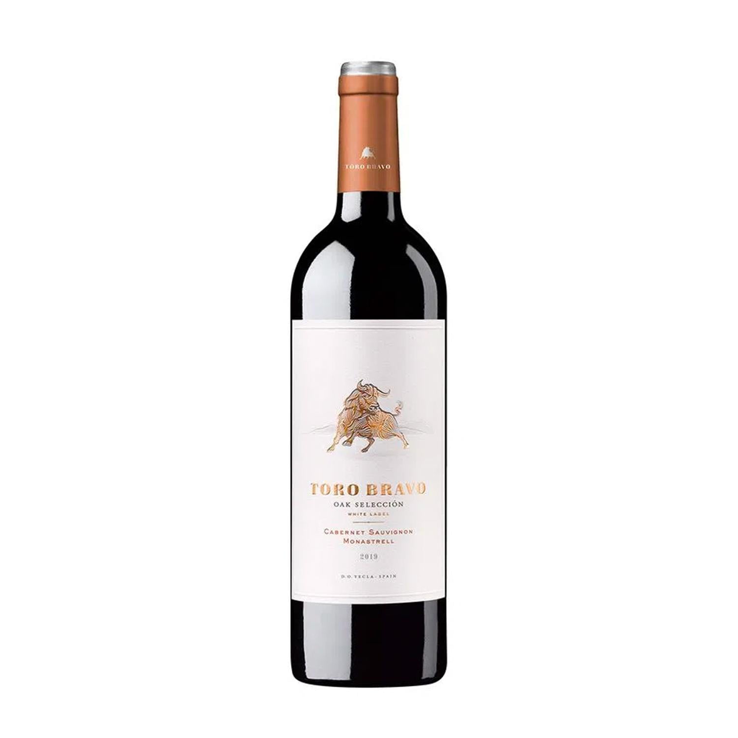 Pack de 2 Vino Tinto Toro Bravo Oak Seleccion Cabernet Monsatrel 750ml ...