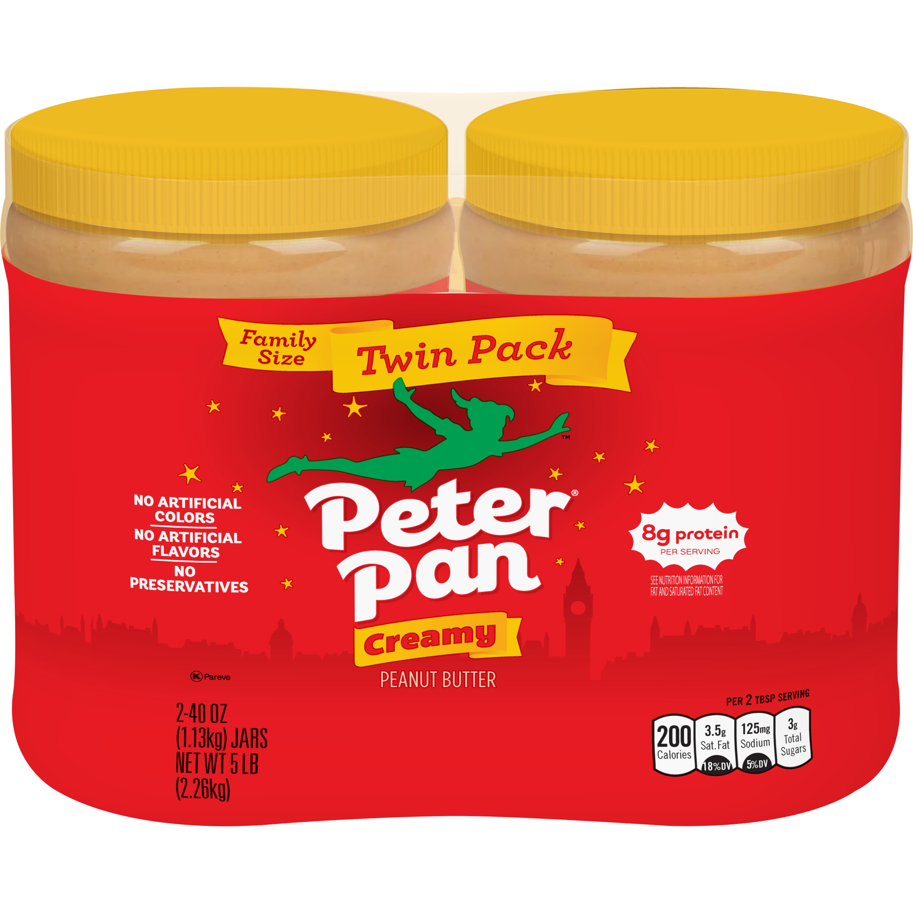 2 Pack Peter Pan Original Peanut Butter Creamy Peanut Butter 40 Oz 2 Pack Peter Pan Original Peanut Butter Creamy Peanut Butter 40 Oz