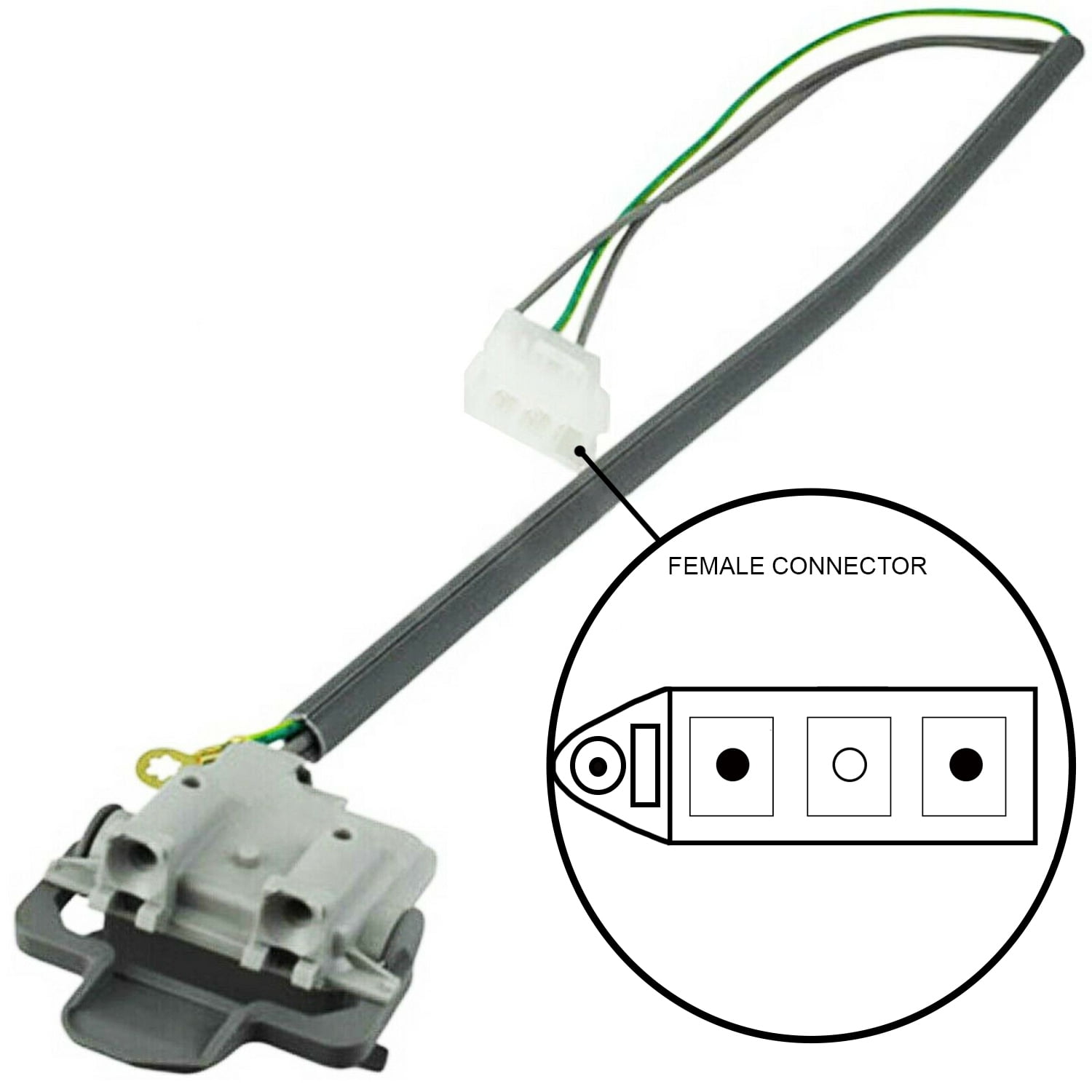 Washing Machine Lid Switch fit Whirlpool Sears Washer AP2946951 ...