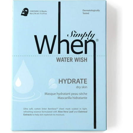 Korean Skin Care Sheet Mask - Moisturizing Dry Skin - Vegan - Water ...