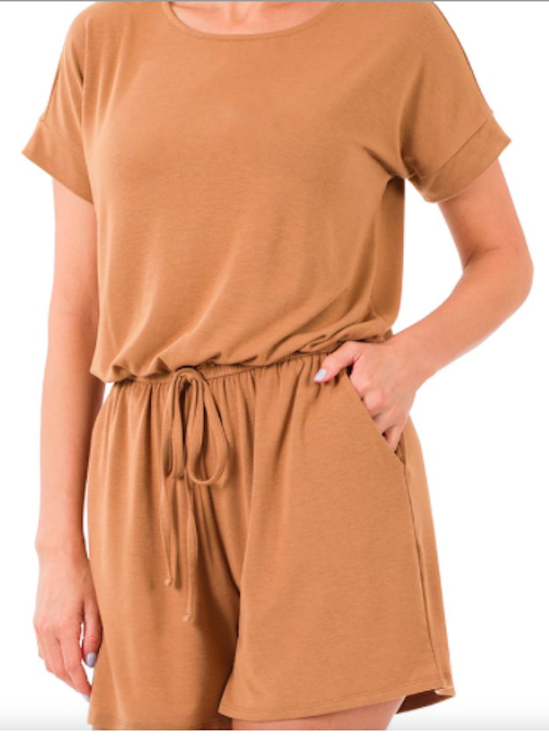 Cute Perfect Fit Plus Size Short Sleeve Round Neck Stretchy Elastic ...