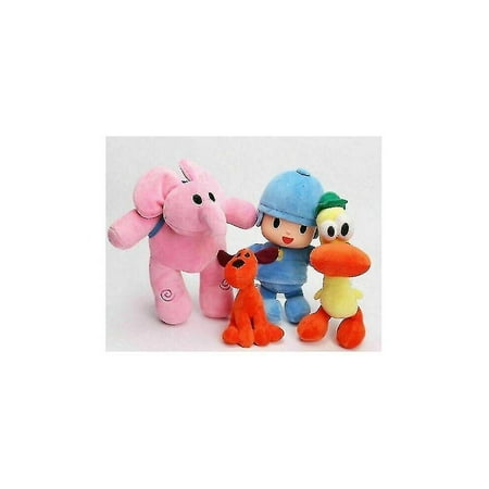Pocoyo Elly Pato Loula Soft Plush Stuffed Figure Toy Doll Bandai Set Of ...