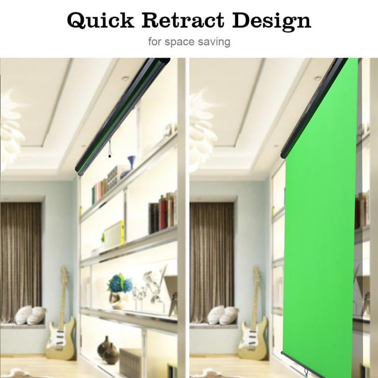 Retractable Photo Backdrop Wall Or Ceiling Mounted | Shelly Lighting