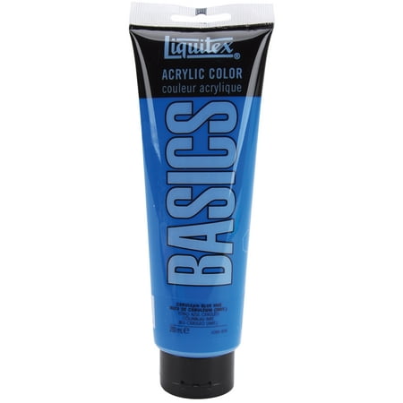 Reeves 451702 Liquitex Basics Acrylic Paint 8.5 Ounces-Tube-Cerulean ...