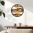 Yihuala Wall Clock Decorative Clock Silents,Battery Operated, Moderns ...