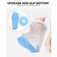 USIONE Waterproof Foot Cast Cover for Shower, Non-Slip Bottom ...