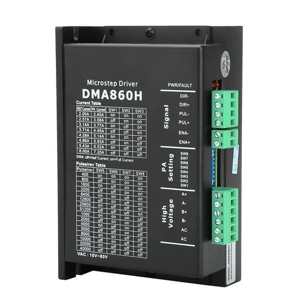Controlador, controlador de motor paso a paso DMA860H Control de motor ...