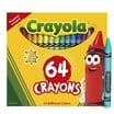 Crayola 96-Count Large Crayons Set, Assorted Colors with Built-in Sharpener, Non-Toxic, Made in ...