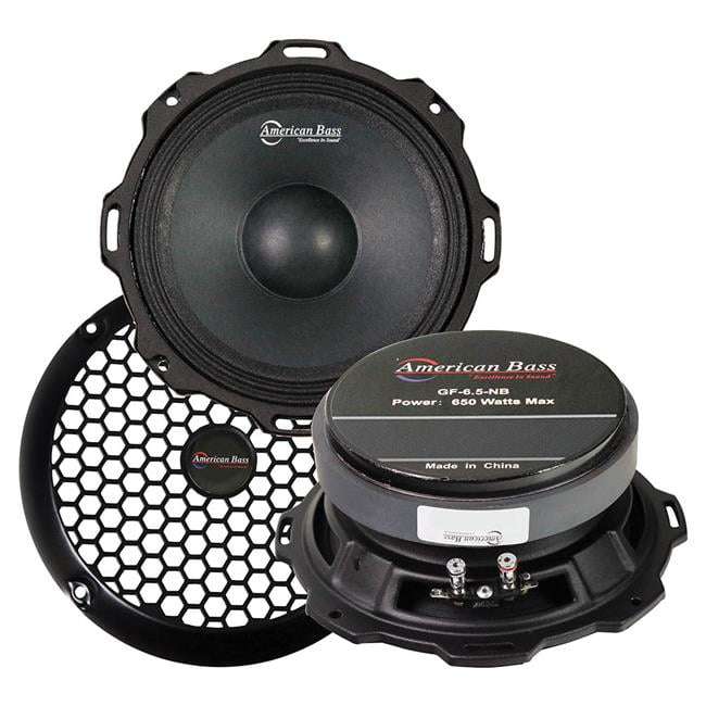 American Bass 6.5 in. 650W 4 Ohm GodFather Midrange Speaker - Walmart.com
