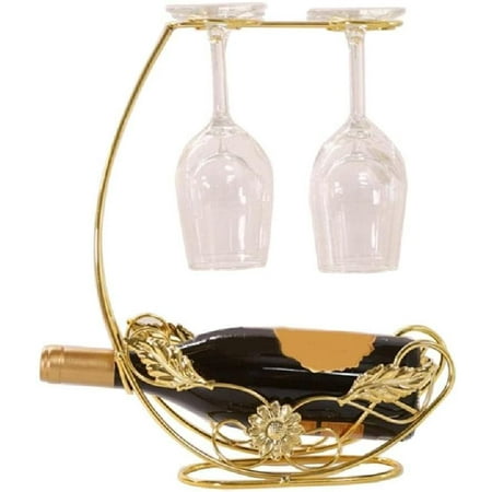 Fortunenine Tabletop Wine Racks & Wine Glass Holders Freestanding ...